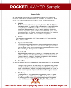 How to Create Effective Contest Rules: A Step-by-Step Guide