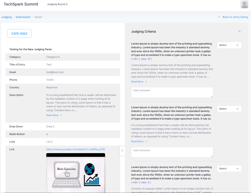 Judgify's New Judging Panel: Enhanced Judging Software for Events